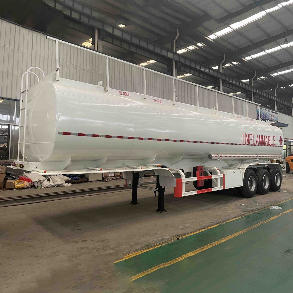 60000 Liters Monoblock Tanker Trailer for Sale In Tanzania|Luckin Vehicle