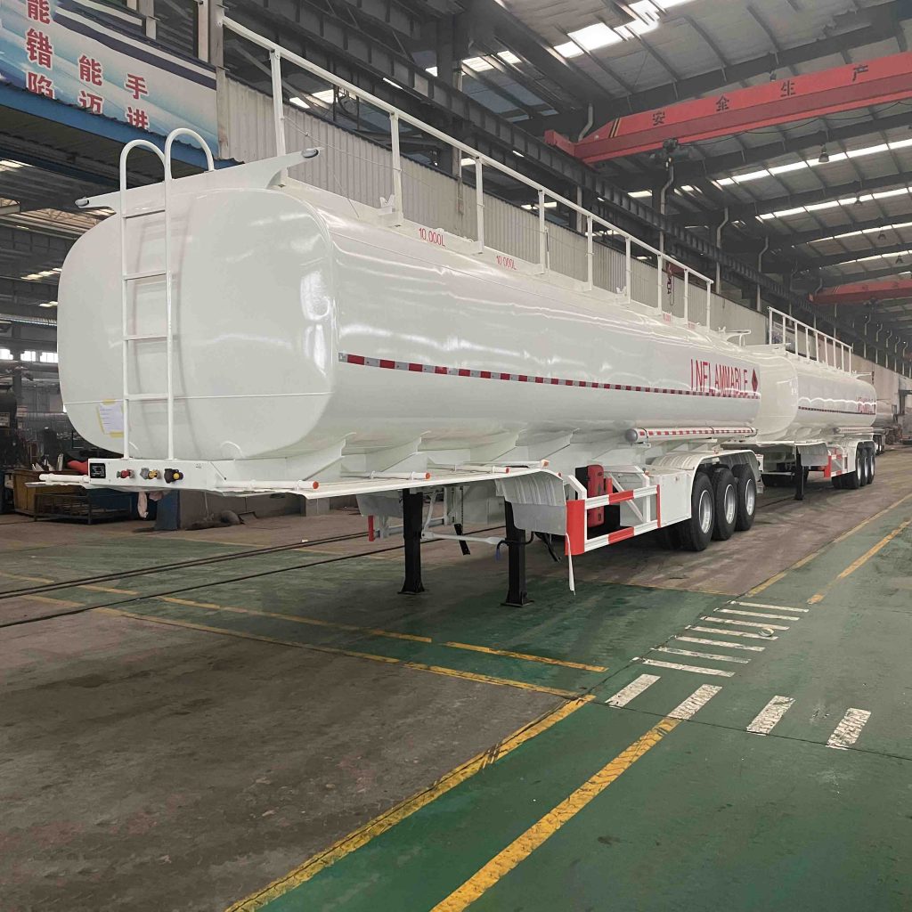60000 Liters Monoblock Tanker Trailer for Sale In Tanzania|Luckin Vehicle