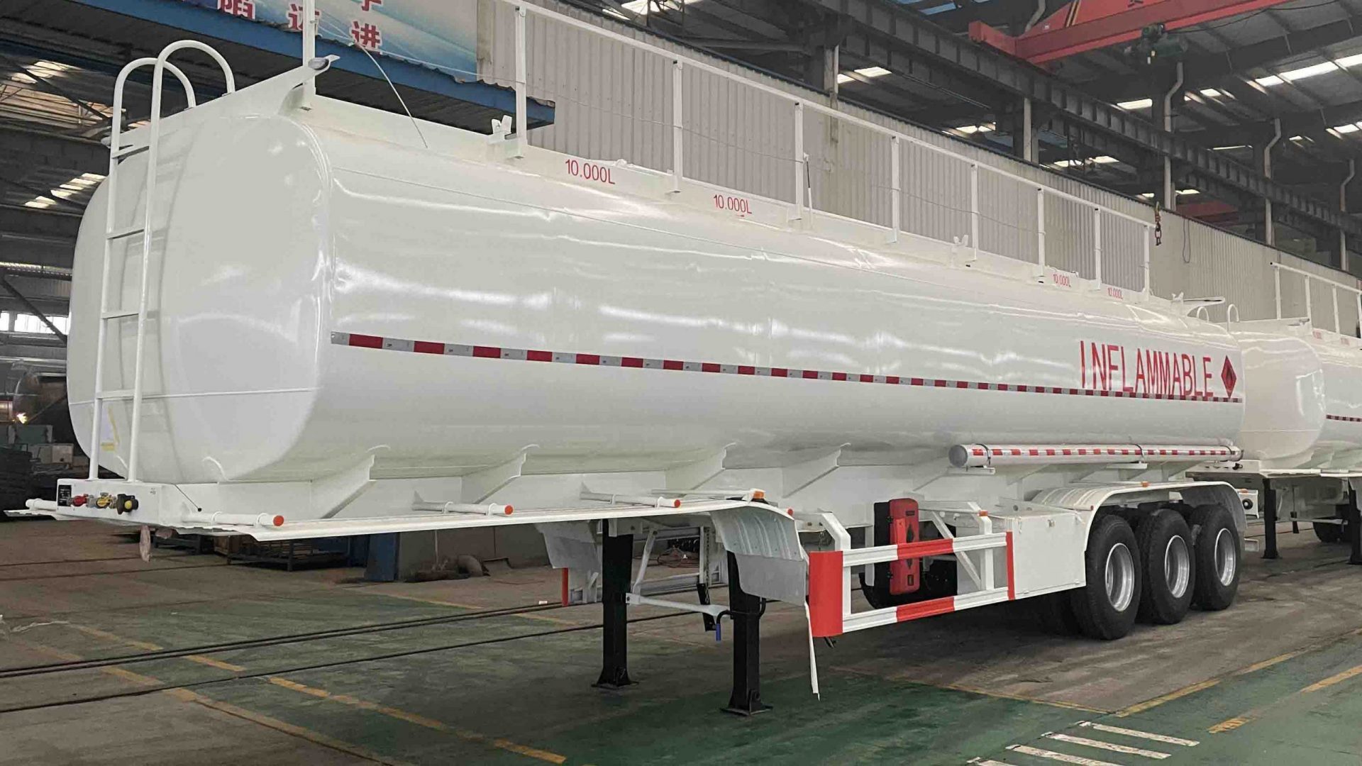 60000 Liters Monoblock Tanker Trailer for Sale In Tanzania|Luckin Vehicle