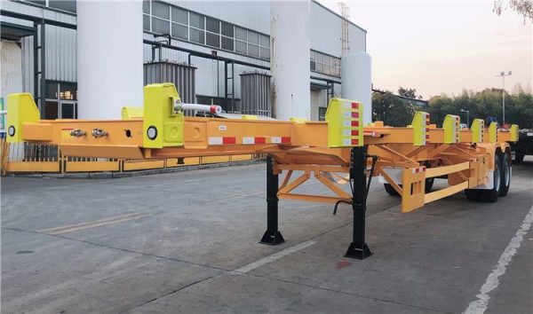 China Hot Sale 45FT Bomb Carts Container Terminal Chassis Trailer ...