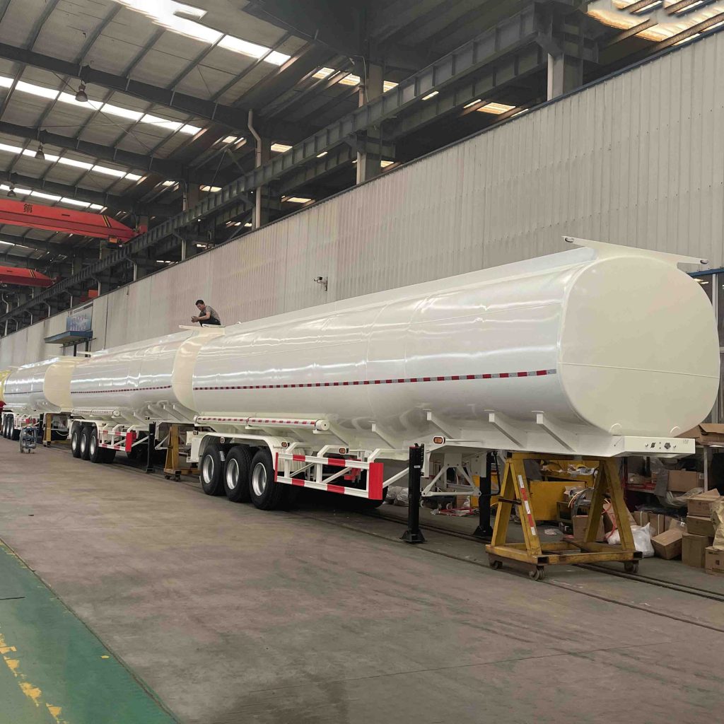 4 Axle 50000 Liters Diesel Tanker Trailer Price for Sale in Kenya ...