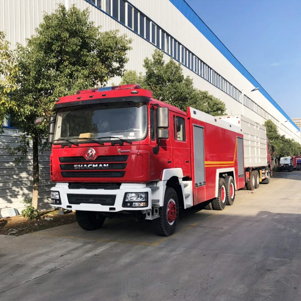 Shacman 6X4chassis 16 Ton Water Tanker Fire Truck for Emergency Rescue ...