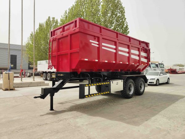 10 Ton Agricultural Drawbar Tipper Dump Trailer|Luckin Vehicle