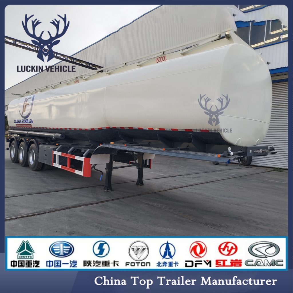 45000L Fuel Tanker Trailer shipping to D.R.Congo|Luckin Vehicle